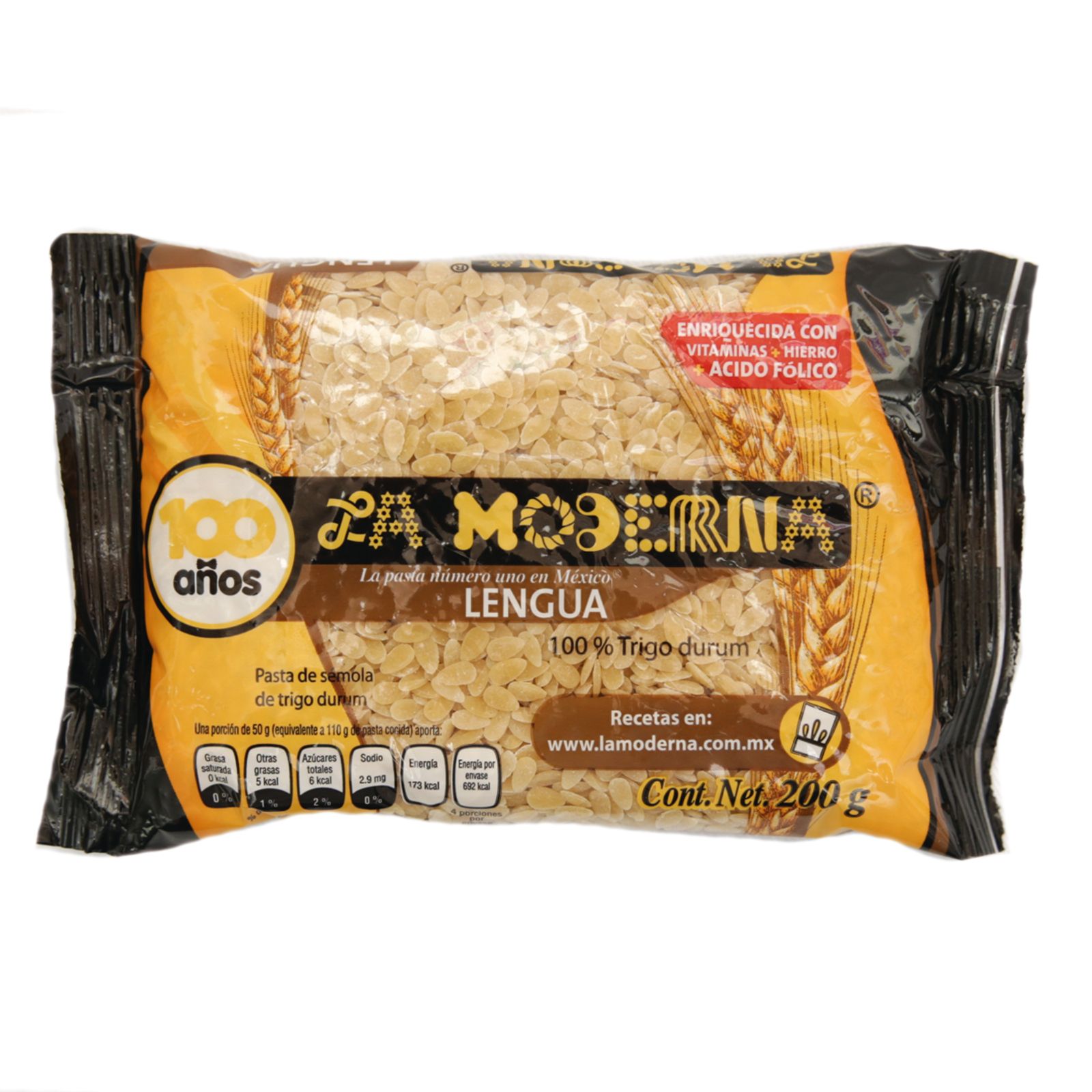 Pieza - Pasta para Sopa La Moderna Lengua 200 Gr | La tienda Online de ...
