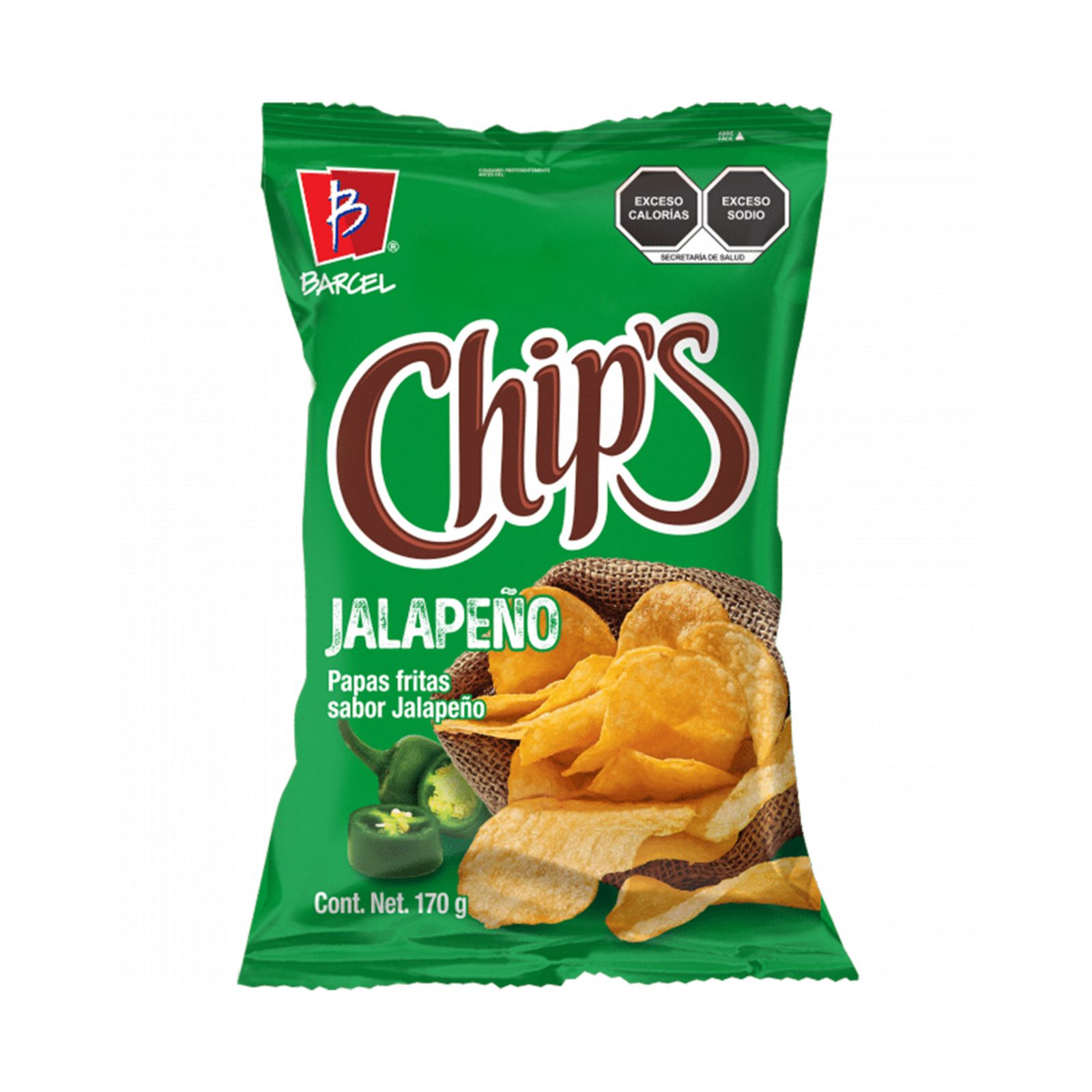 Pieza - Botana Chips Jalapeño 170 Gr | La tienda Online de Merza