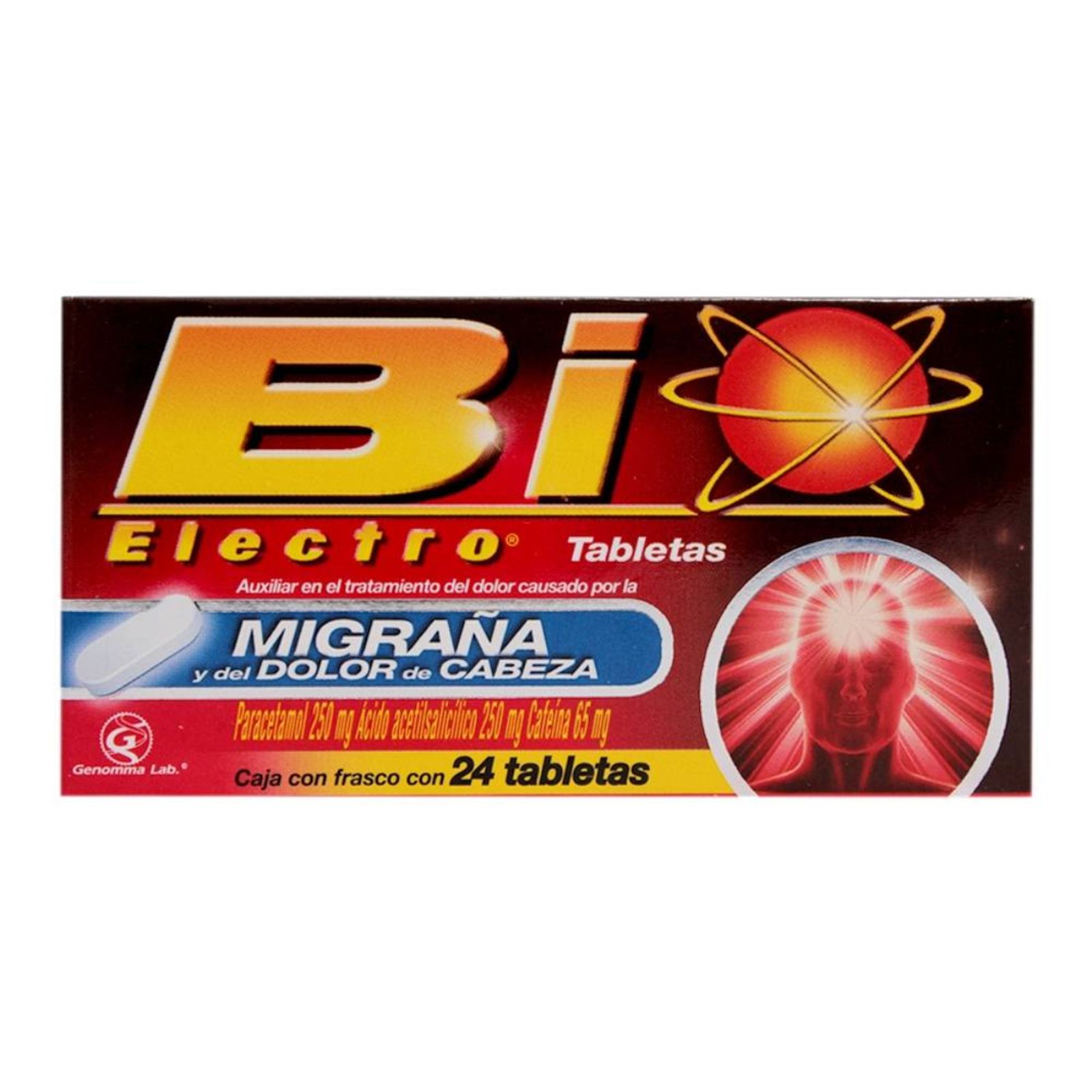 Pieza - Medicamento Bio-Electro 24 Tabletas | La tienda Online de Merza