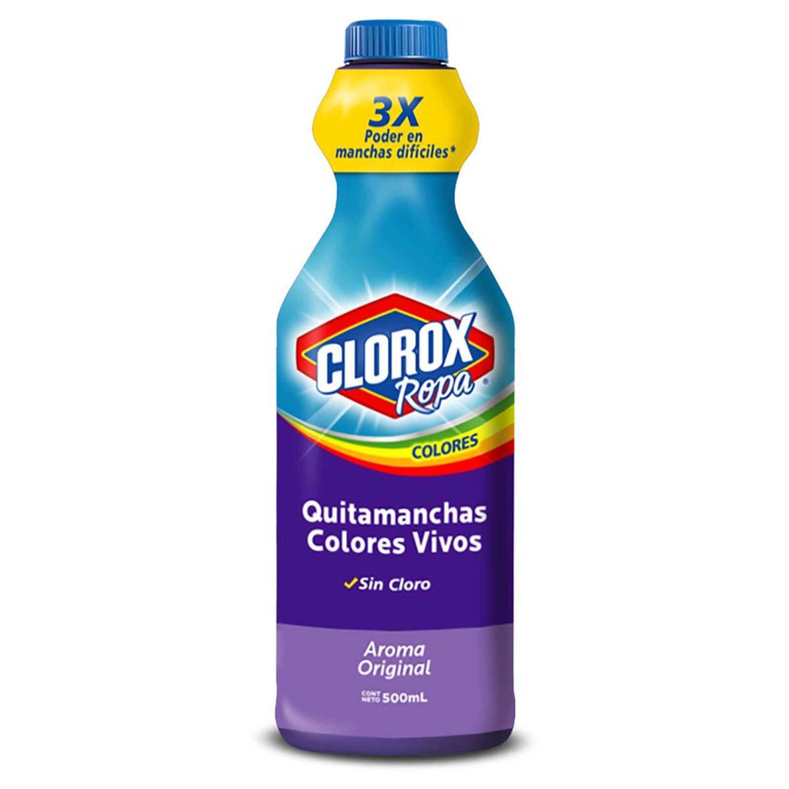 Pieza - Blanqueador Clorox Ropa Color 500 Ml | La tienda Online de Merza