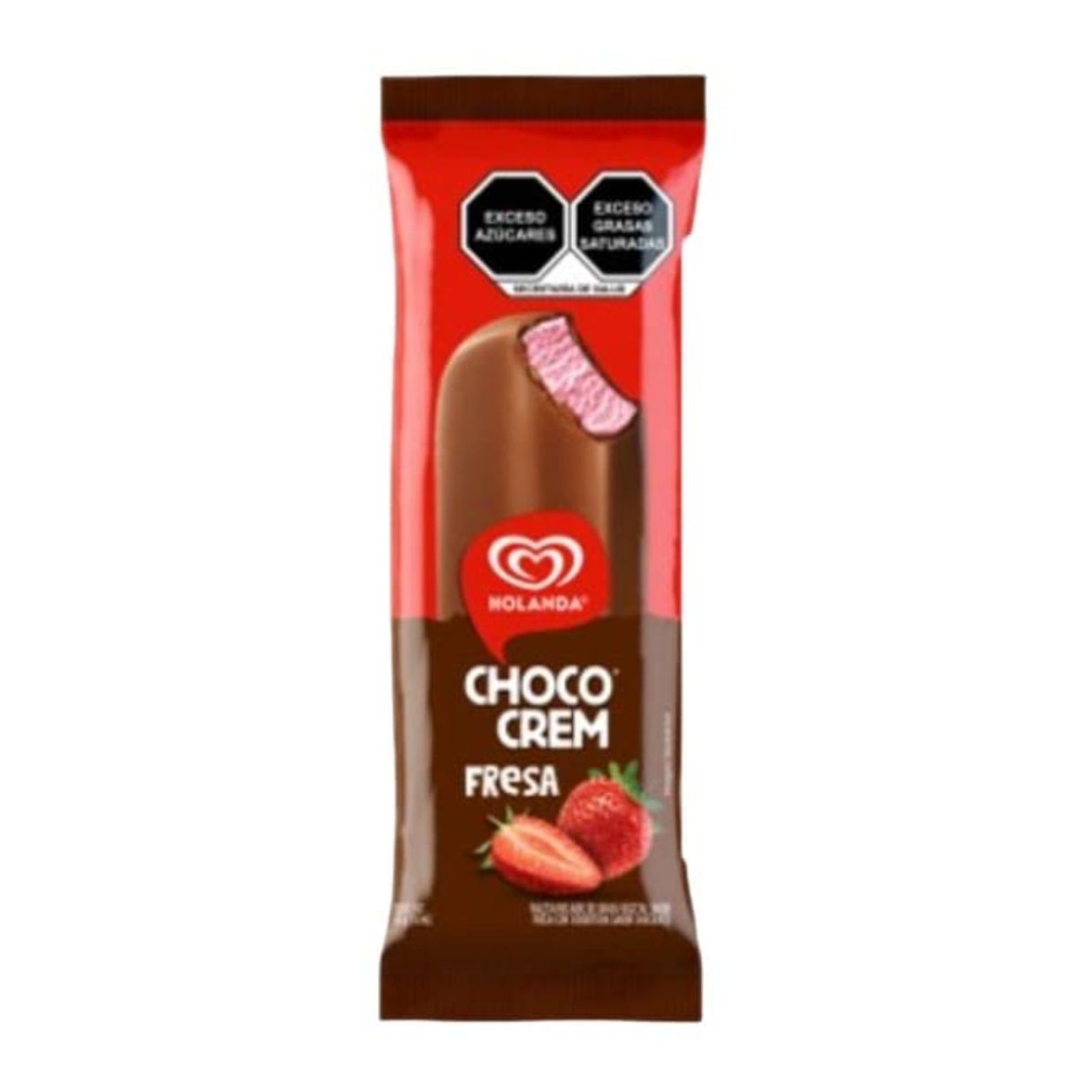 Pieza - Helado Holanda Paleta Chococrem Fresa 78 Ml | La tienda Online de Merza