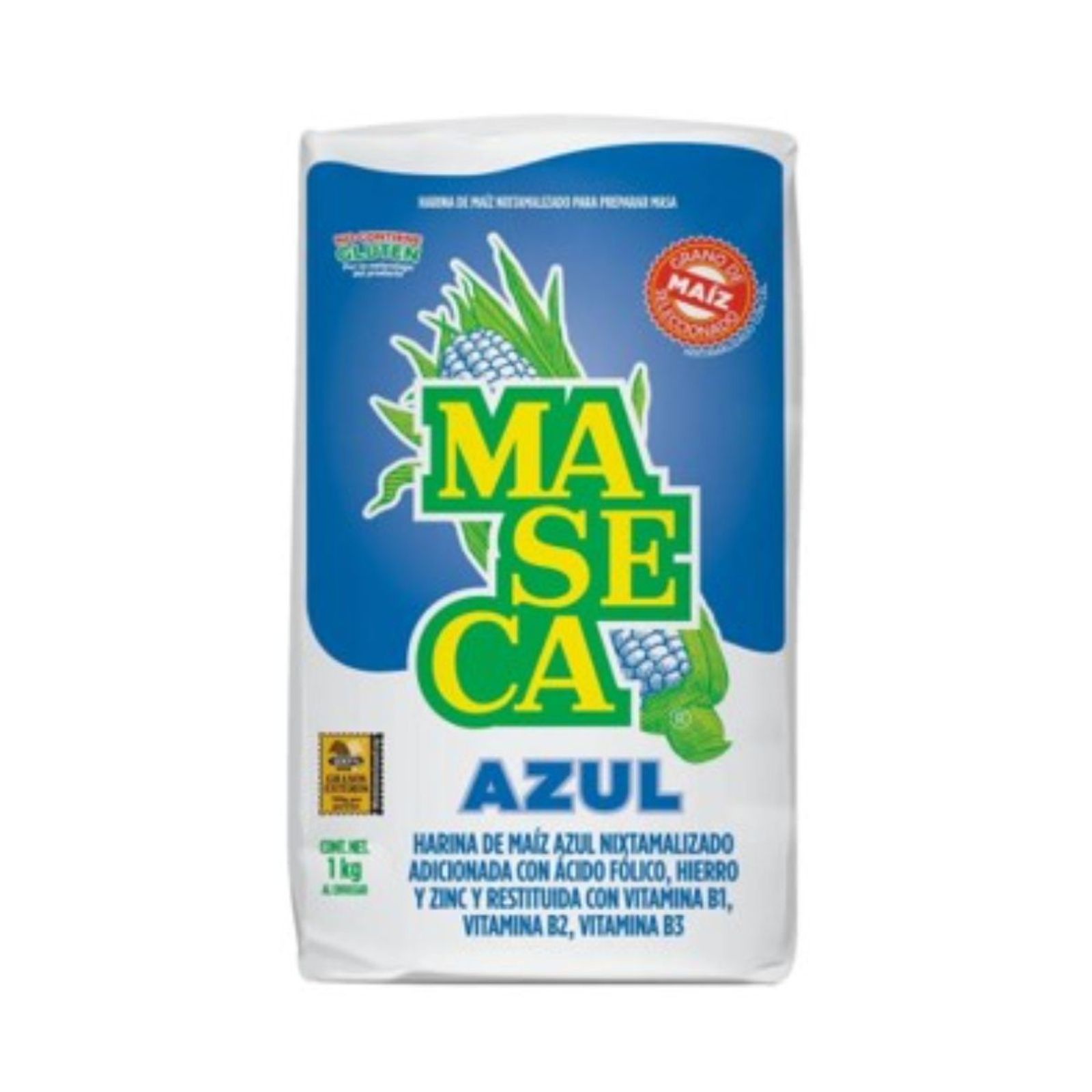 Pieza - Harina de Maíz Maseca Azul Kg | La tienda Online de Merza