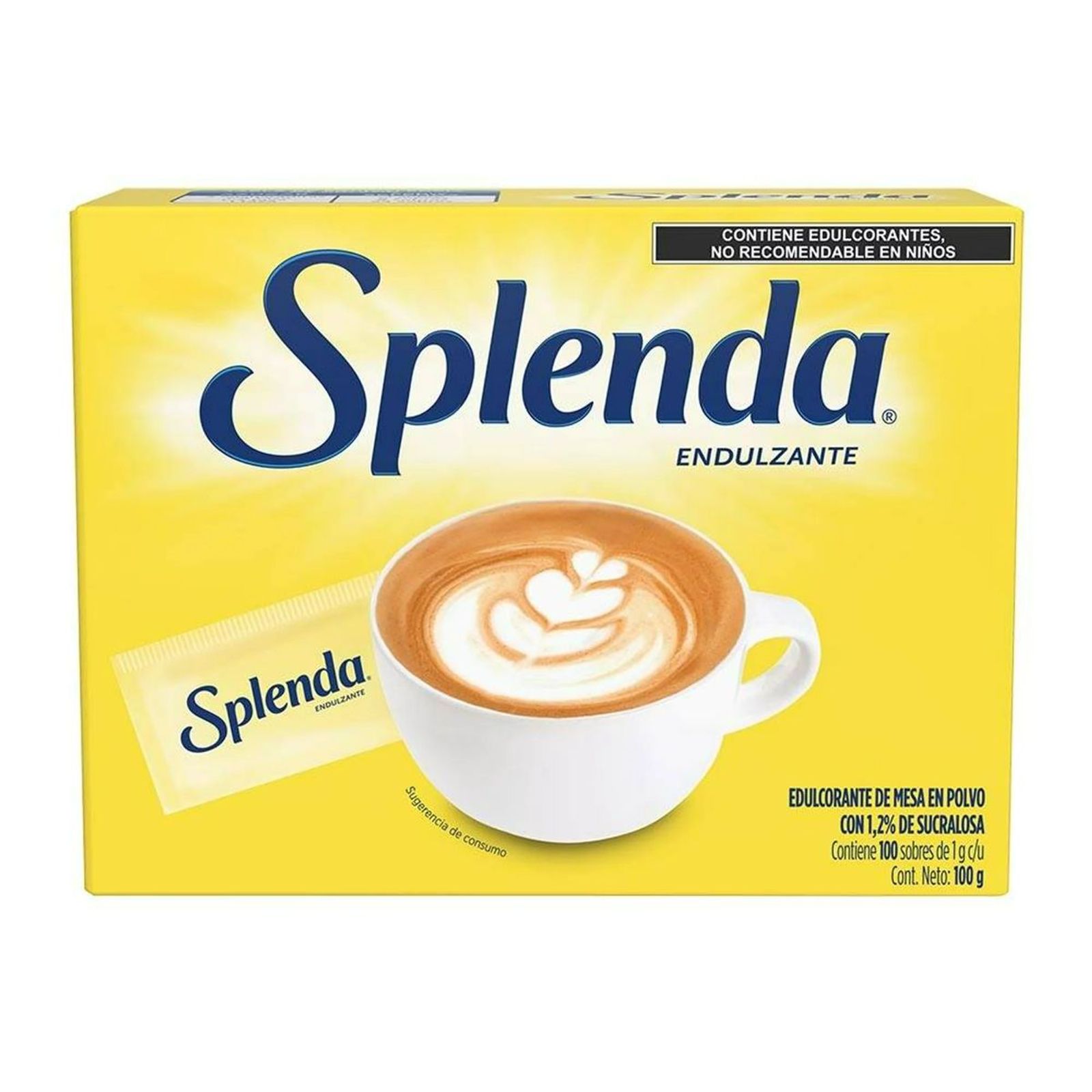 Exhibidor - Endulzante Splenda 100 sobres | La tienda Online de Merza