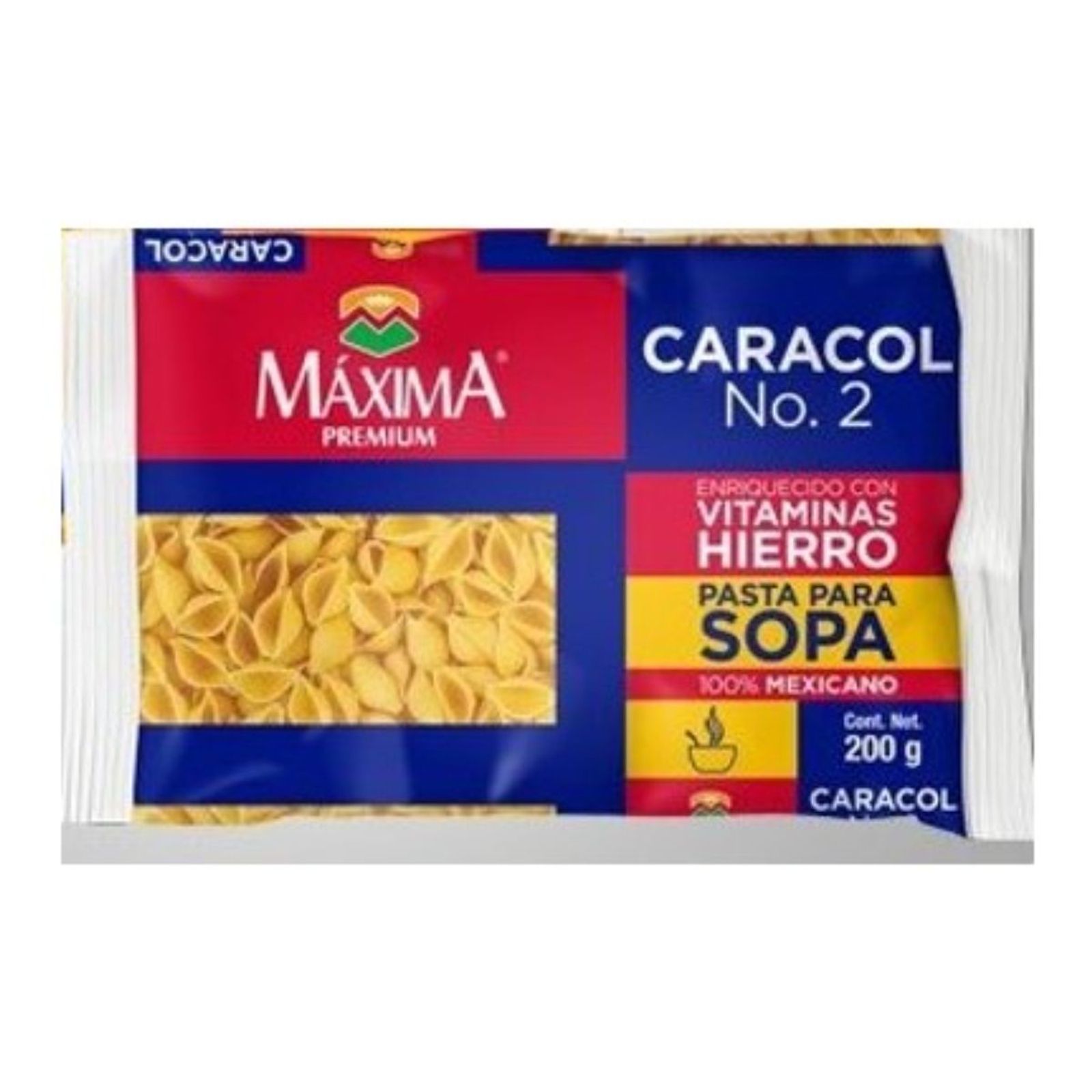 Pieza - Pasta para Sopa Máxima Caracol #2 200 Gr | La tienda Online de ...