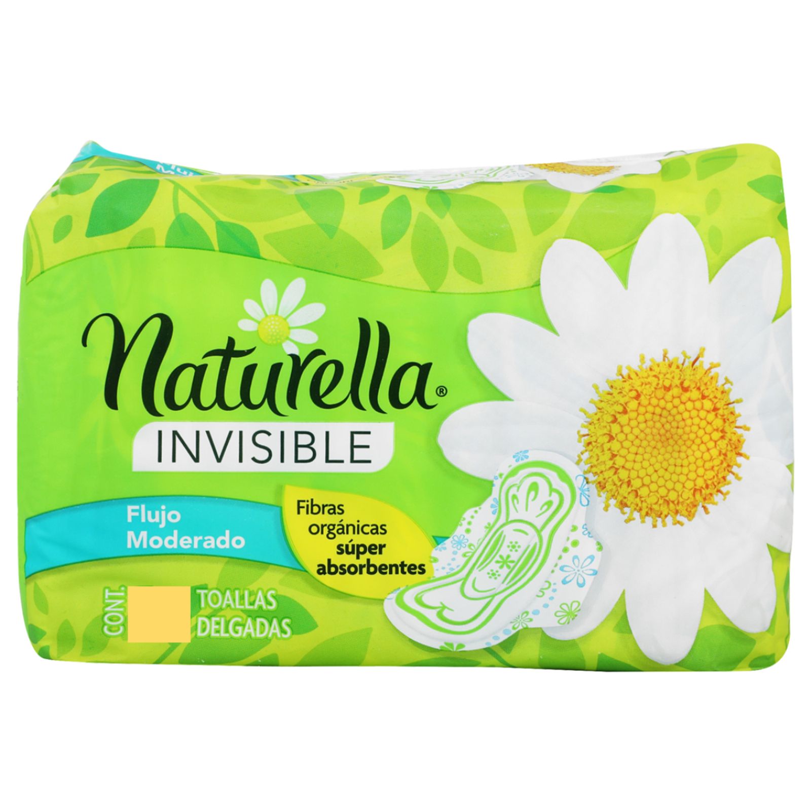 Pieza - Toallas Femeninas Naturella Invisible Con Alas 8 P | La tienda ...