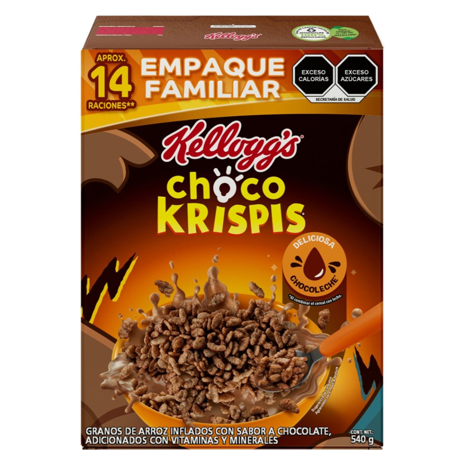Pieza - Cereal Choco Krispis 540 Gr | La tienda Online de Merza