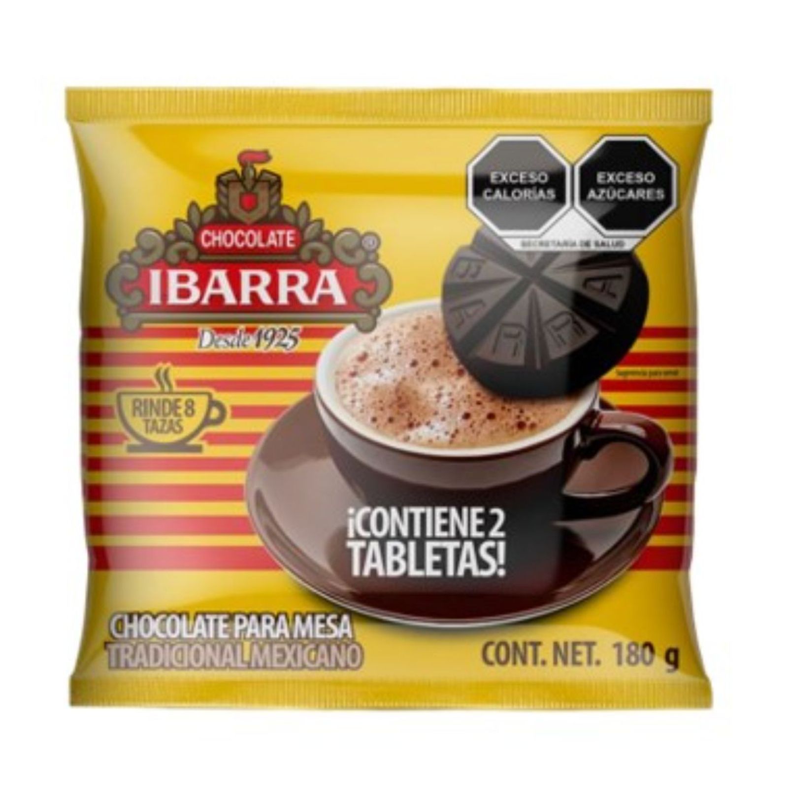 Pieza - Chocolate De Mesa Ibarra Pack 2 pzas 180 Gr | La tienda Online ...