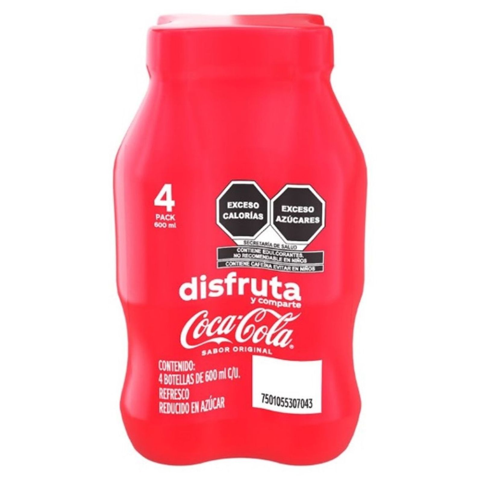 Pieza - Refresco Coca Cola 4 Pack 600 Ml | La tienda Online de Merza