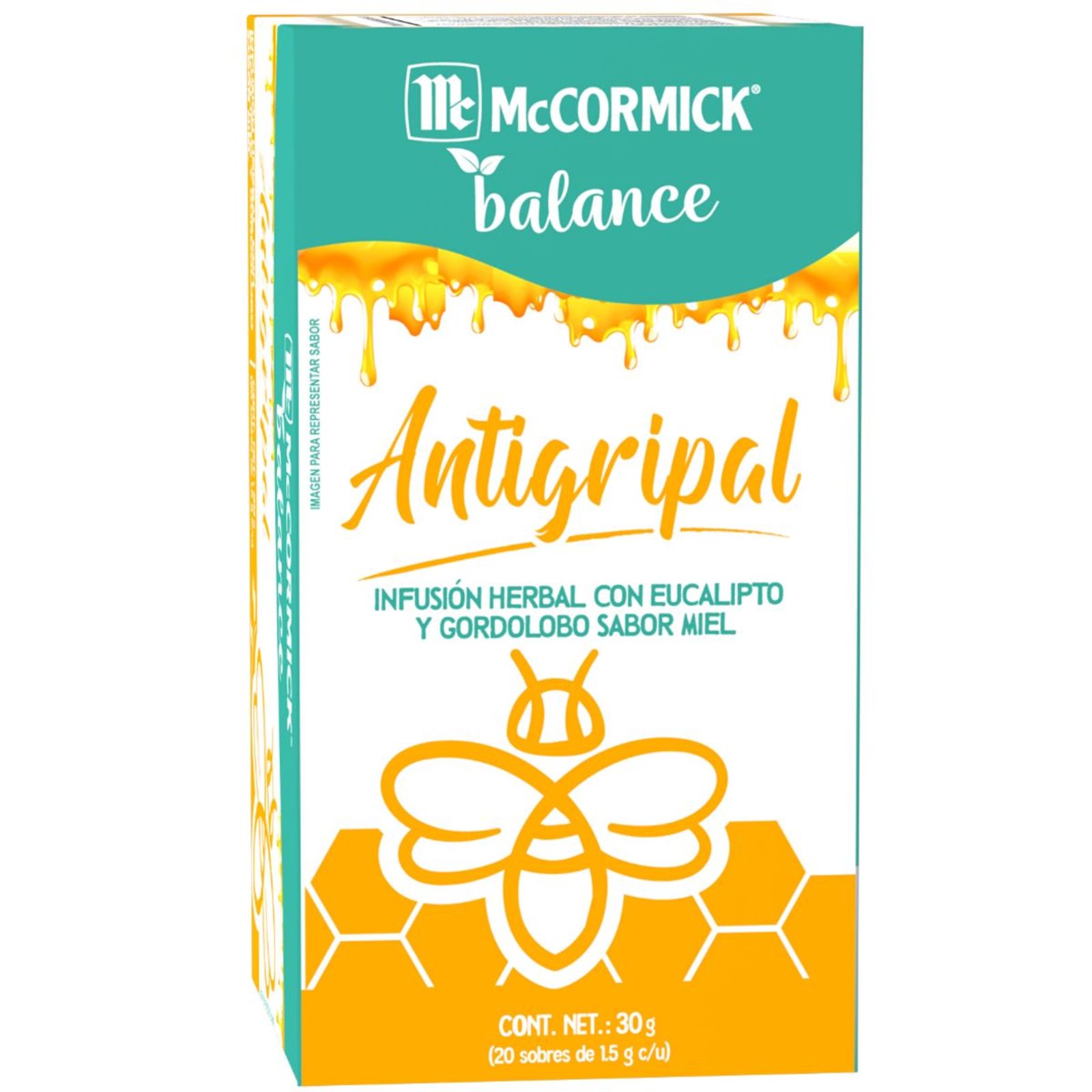 Pieza - Té Balance Antigripal McCormick 20 Sobres | La tienda Online de ...