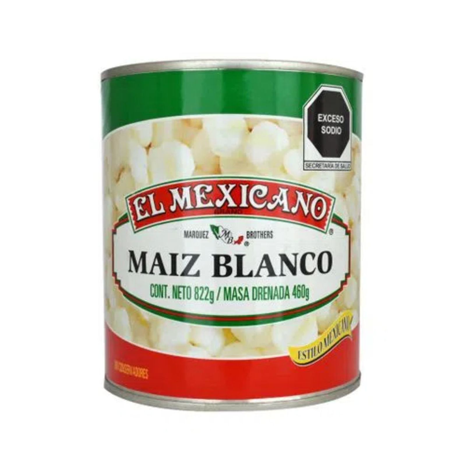 Pieza - Maíz Pozolero El Mexicano 822 Gr | La tienda Online de Merza