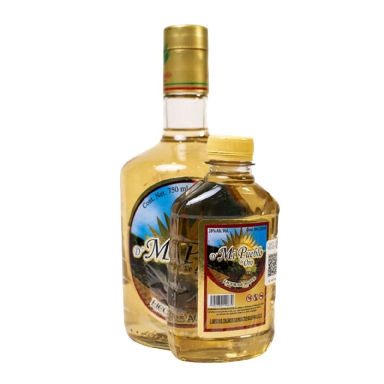 Pieza - Destilado de Agave Mi Pueblo 750 Ml + Pachita | La tienda ...